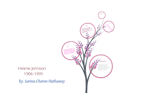 Helene Johnson by sarina hathaway on Prezi