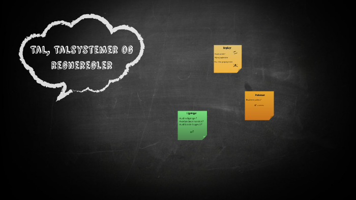 Tal, Talsystemer og regneregler by Lina Olsen on Prezi