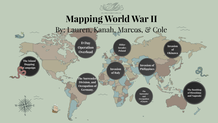 Mapping WWII by Lauren Conrad