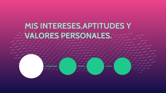 MIS INTERESES,APTITUDES Y VALORES PERSONALES. by maria paula mora ...
