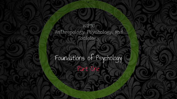 HSP3U - Psychology - Foundations - Part One by Greg MacPherson on Prezi