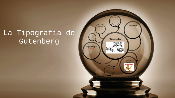 TIPOGRAFÍA DE GUTENBERG by Daniela Carvallo Carreño on Prezi