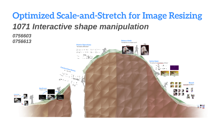 Optimized Scale-and-Stretch for Image Resizing by 依杰 游 on Prezi