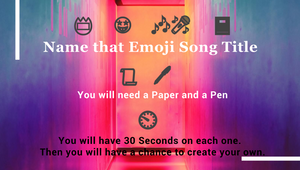 Name that Emoji Song Title by Carla Silva-Muhammad on Prezi Design