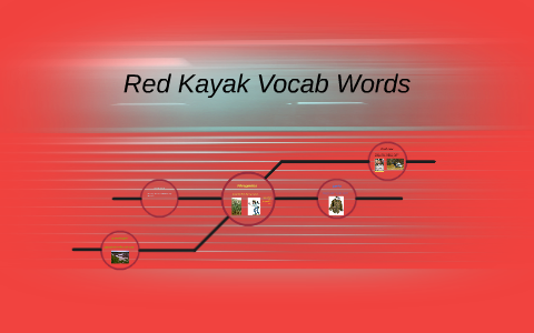 Red Kayak Vocab Words by Jonathan Stagaard on Prezi