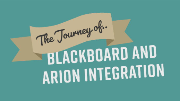 Blackboard - Arion Integration Journey by Nawal Chanane on Prezi