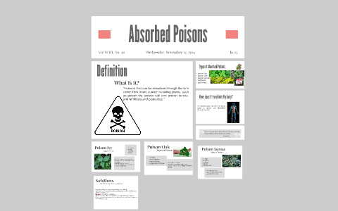 Absorbed Poisons by Gabby Quaranta on Prezi