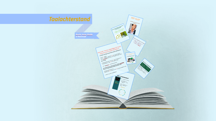 Taalachterstand by Imane Tahtah on Prezi