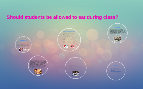 Should students be allowed to eat during class? by GiGi Alvarez on Prezi