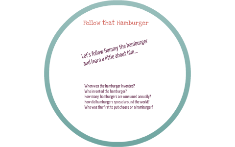 Follow that Hamburger by darby grady on Prezi