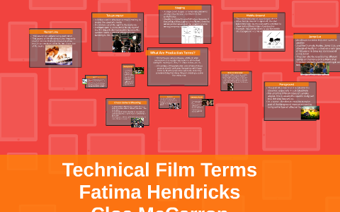 Technical Film Terms by Fatima Hendricks on Prezi