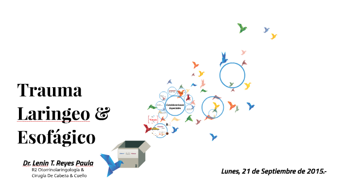 Trauma Laringeo & Esofágico R2 by Lenin Tomas Reyes Paula on Prezi