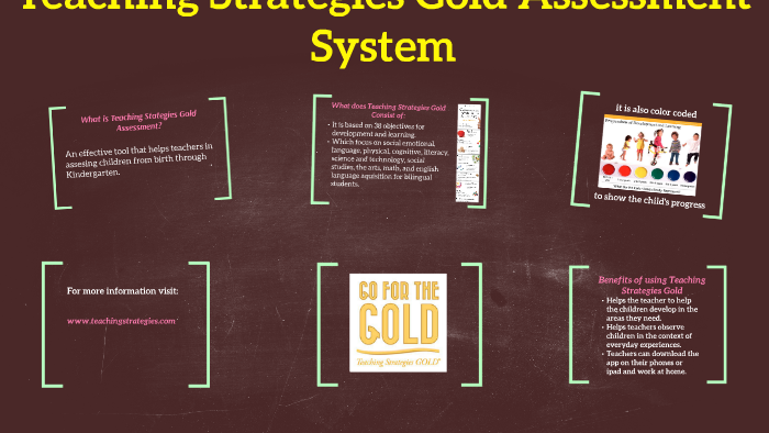 Teaching Strategies Gold Assessment by Rockalina Nunez on Prezi