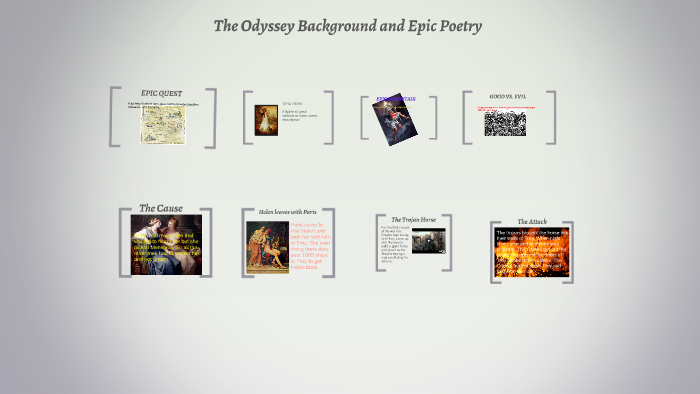 The Odyssey Background and Epic Poetry by Nereilyn Torres on Prezi