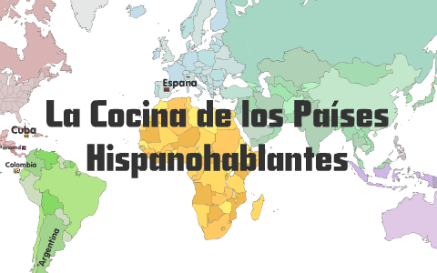 Comida de Paises Hispanohablantes by Ria Sabnis on Prezi