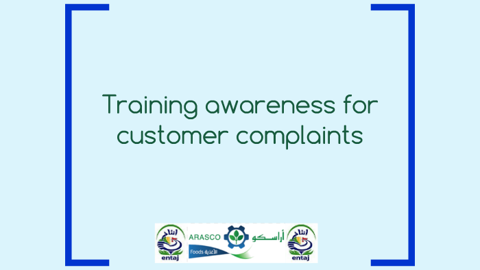 Training awareness for customer complaints by Asma Al-tmemy on Prezi