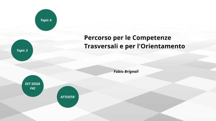 PCTO by Fabio Brignoli on Prezi