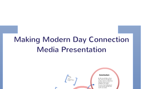 Making Modern Day Connections by stephen wang on Prezi