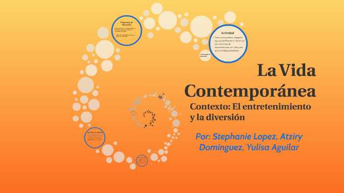 La Vida Contemporánea by Atziry Dominguez on Prezi