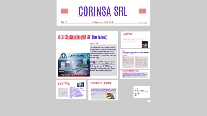 CORINSA SRL by wilson cruz on Prezi