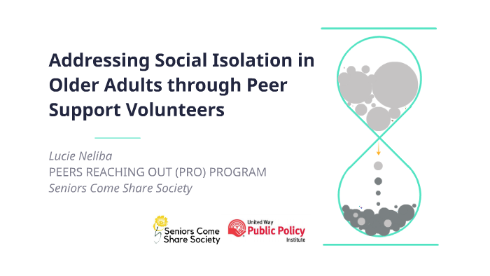 Addressing Social Isolation in Older Adults through Peer Sup by Lucie ...