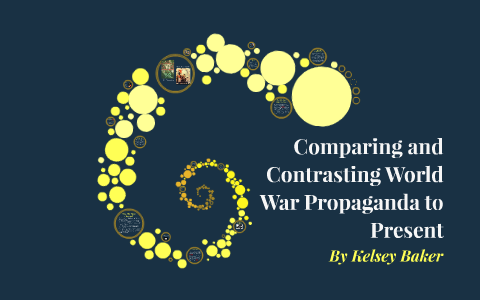 Comparing and Contrasting World War Propaganda to Present by Kelsey ...