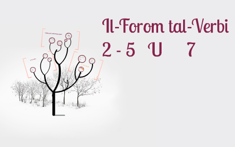 Il-Forom tal-Verbi by Lilian Mizzi on Prezi