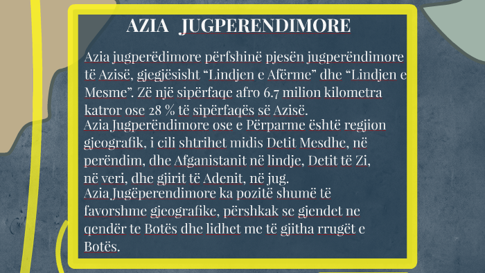 AZIA JUGPERENDIMORE by genc shaqiri on Prezi