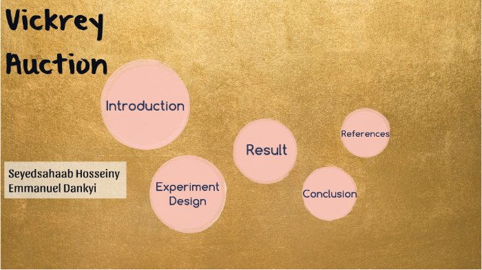 Vickrey Auction by Seyedsahaab Hosseiny on Prezi
