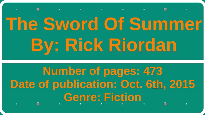 The Sword Of Summer by on Prezi