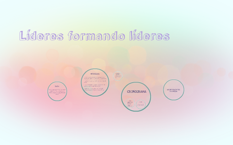 LÍDERES FORMANDO LÍDERES by on Prezi