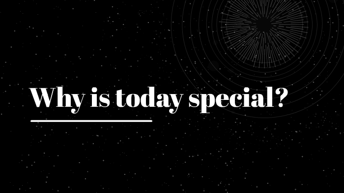 Why is today special? by Elizabeth Hackling on Prezi