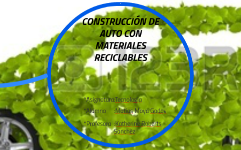 CONSTRUCCIÓN DE AUTO CON MATERIALES RECICLABLES by Dawn equisde on Prezi