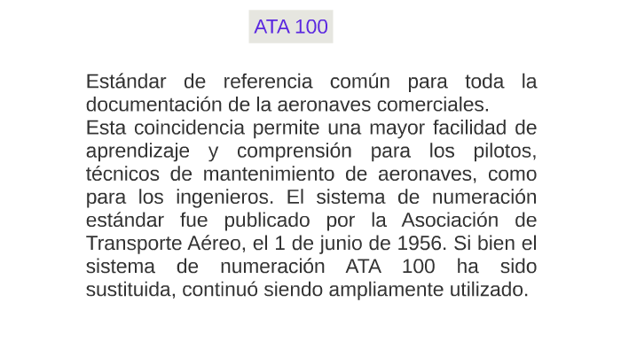 ATA 100 by jairo marin on Prezi