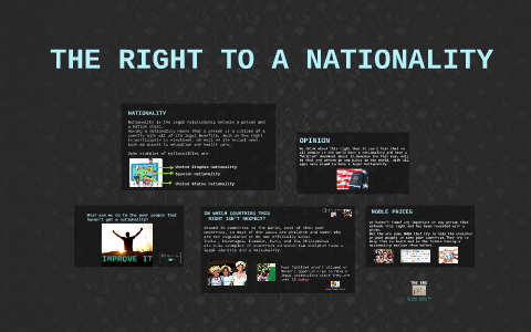 THE RIGHT TO A NATIONALITY by Julia de Vicente Berlanga on Prezi