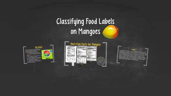 Classifying Food Labels on Mangoes by Amalia Rivera on Prezi