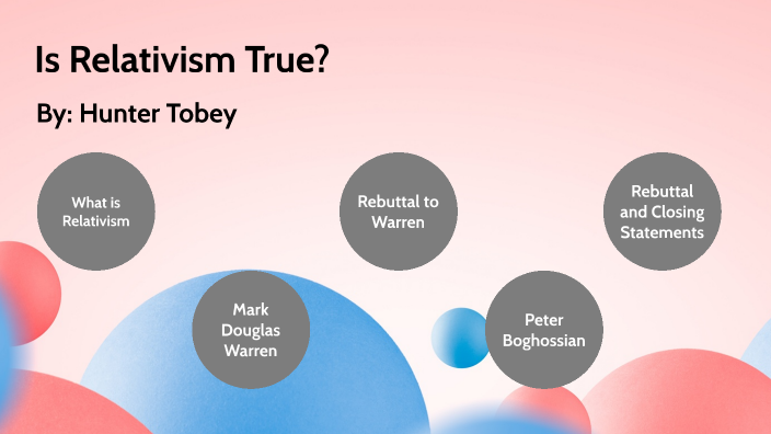 Is Relativism True? by Hunter Tobey on Prezi