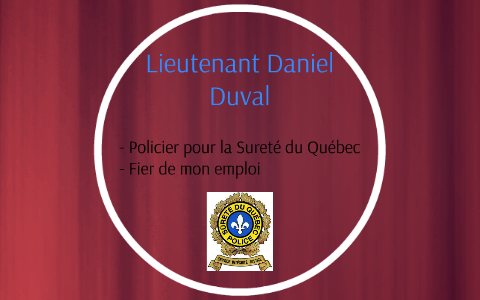 Daniel Duval by Tara Robinson on Prezi