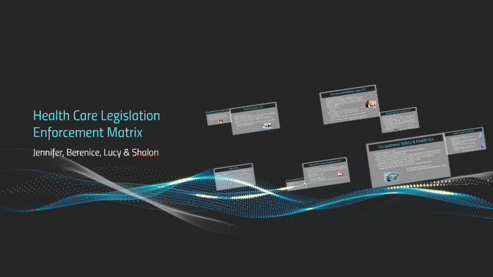 Health Care Legislations Enforcement Matrix by Berenice Olivas on Prezi