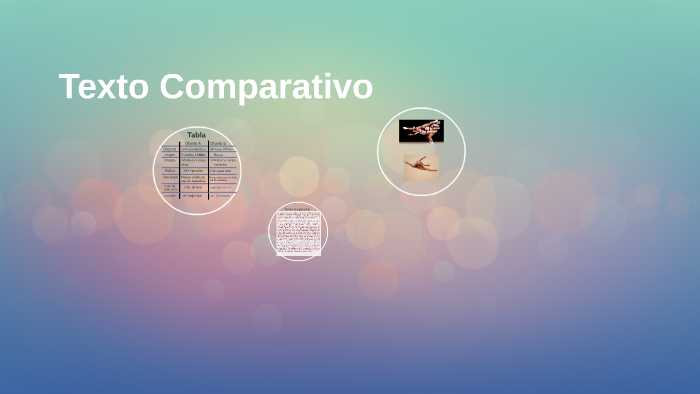Texto Comparativo by Arantza Vilca on Prezi