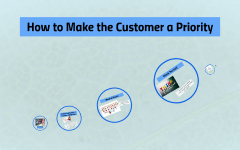 How to Make the Customer a Priority by Wilson Wilson