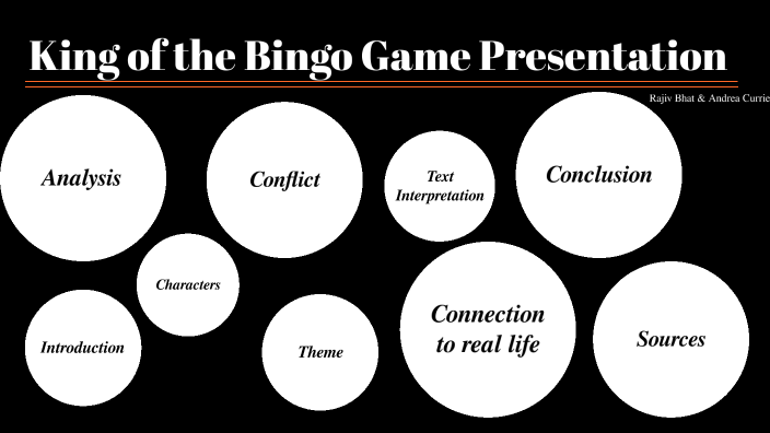 King Of The Bingo Game Analysis By Andrea Currie