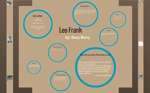 Leo Frank by Dory Berry