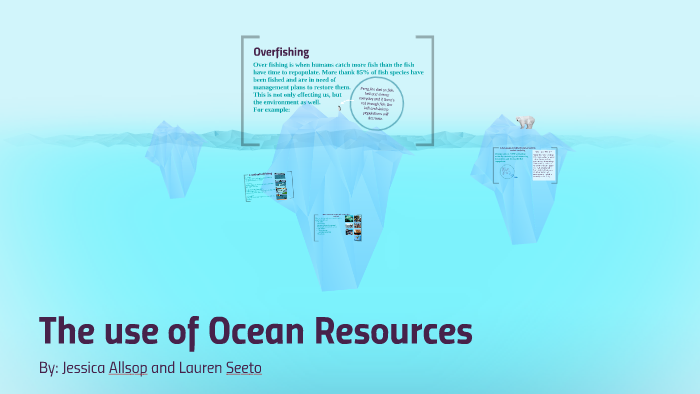 The use of ocean resources by on Prezi
