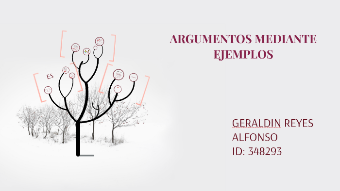ARGUMENTO MEDIANTE EJEMPLOS by Geraldine Reyes on Prezi