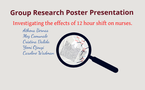 Group Research Poster Presentation by Athena Bernas on Prezi