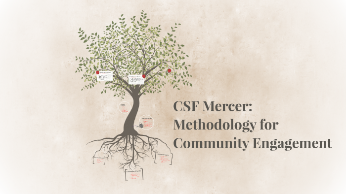CSF Mercer: Methodology for Community Engagement by Daniel Elliott on Prezi