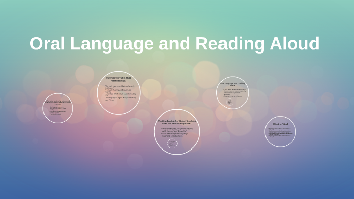 Oral Language and Reading Aloud by Joanna Thomas on Prezi
