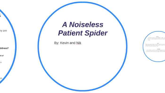 A Noiseless Patient Spider by Nik lp on Prezi