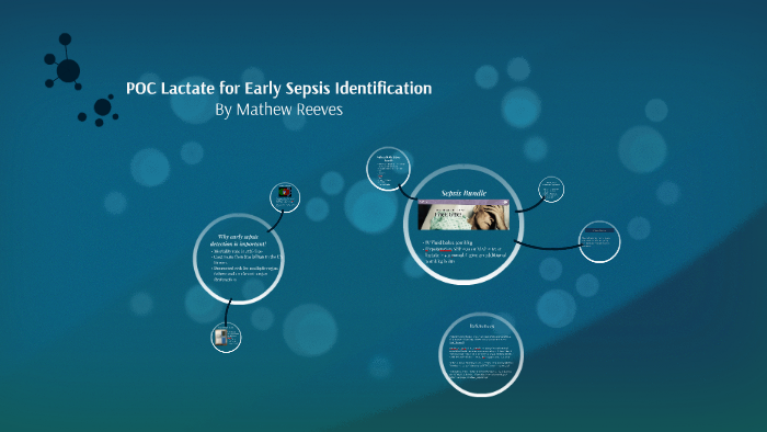 Lactate POC for Early Sepsis Identification by Matt and Kambria Reeves ...